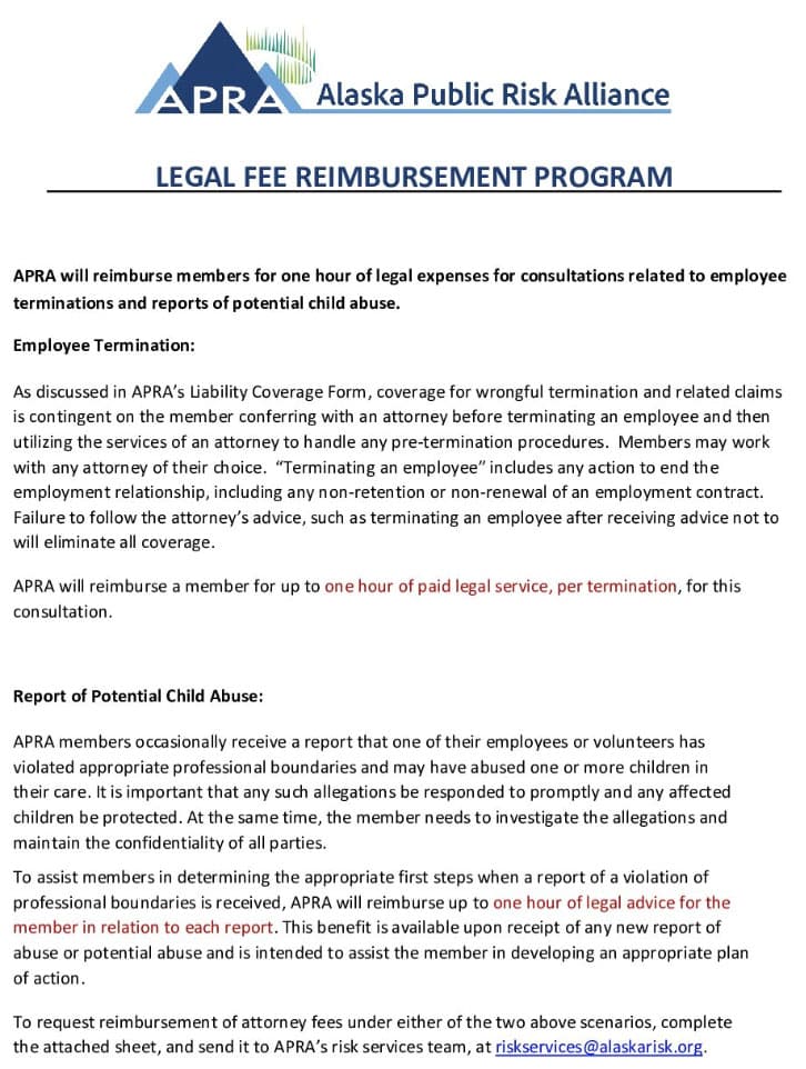 Resources | Alaska Public Risk Alliance (APRA)